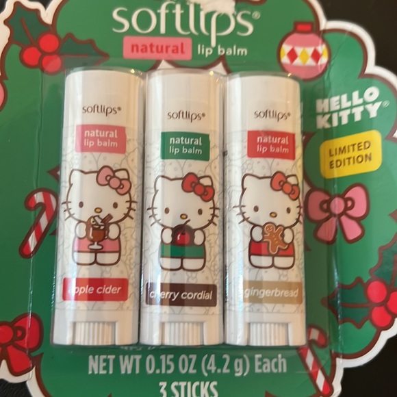 softlips | Makeup | Hello Kitty Softlips Triple Holiday Pack | Poshmark